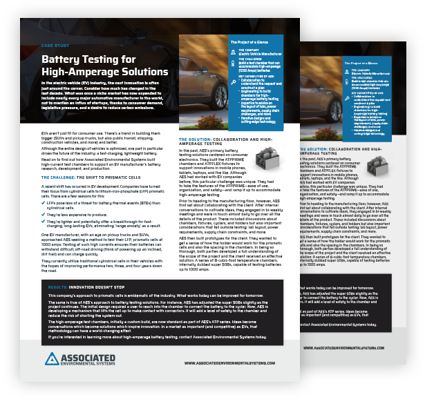 Environmental Test Chamber Guides | AES